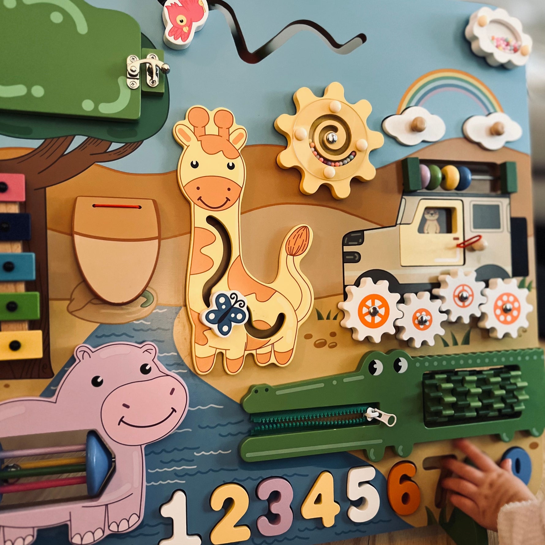 Toddler Busy Board | Busilly